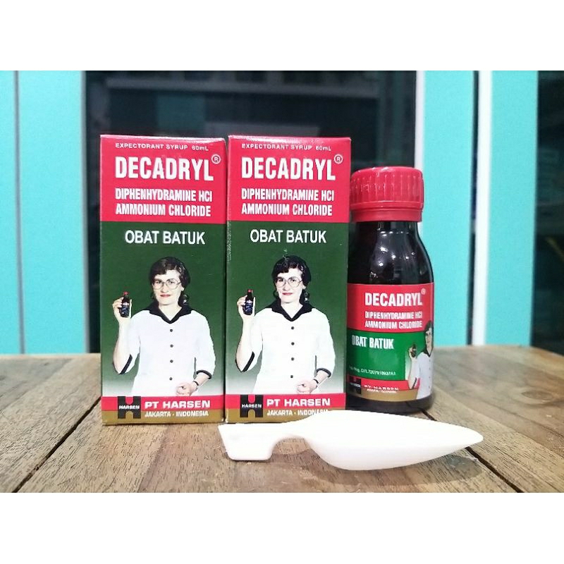 Jual DECADRYL SIRUP 60 ML | SYRUP OBAT BATUK DECADRIL | Shopee Indonesia