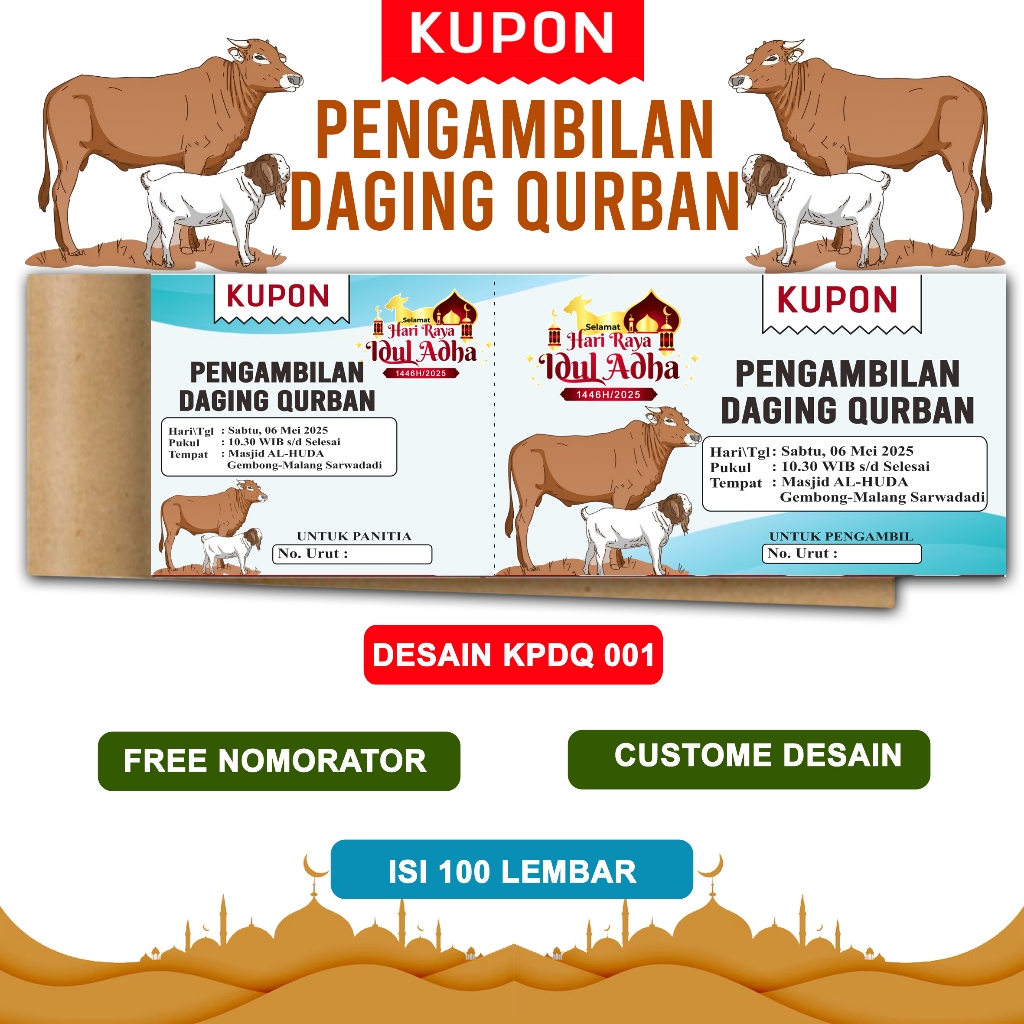 Jual Kupon Pengambilan Daging Qurban HariRaya idul Adha | Shopee Indonesia