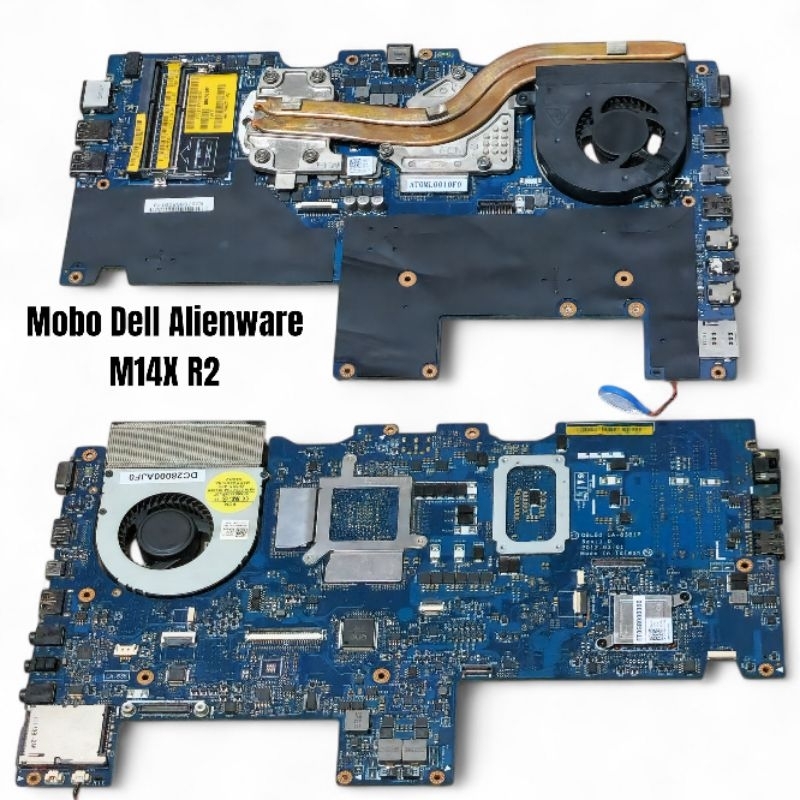 Jual Mobo Motherboard Mesin Laptop Dell Alienware M14 RX2 Core i7 tipe ...
