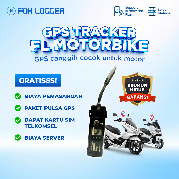 Jual Fox Logger Motorbike Gps Tracker motor Pcx 160 PCX 155 PCX 150 ...