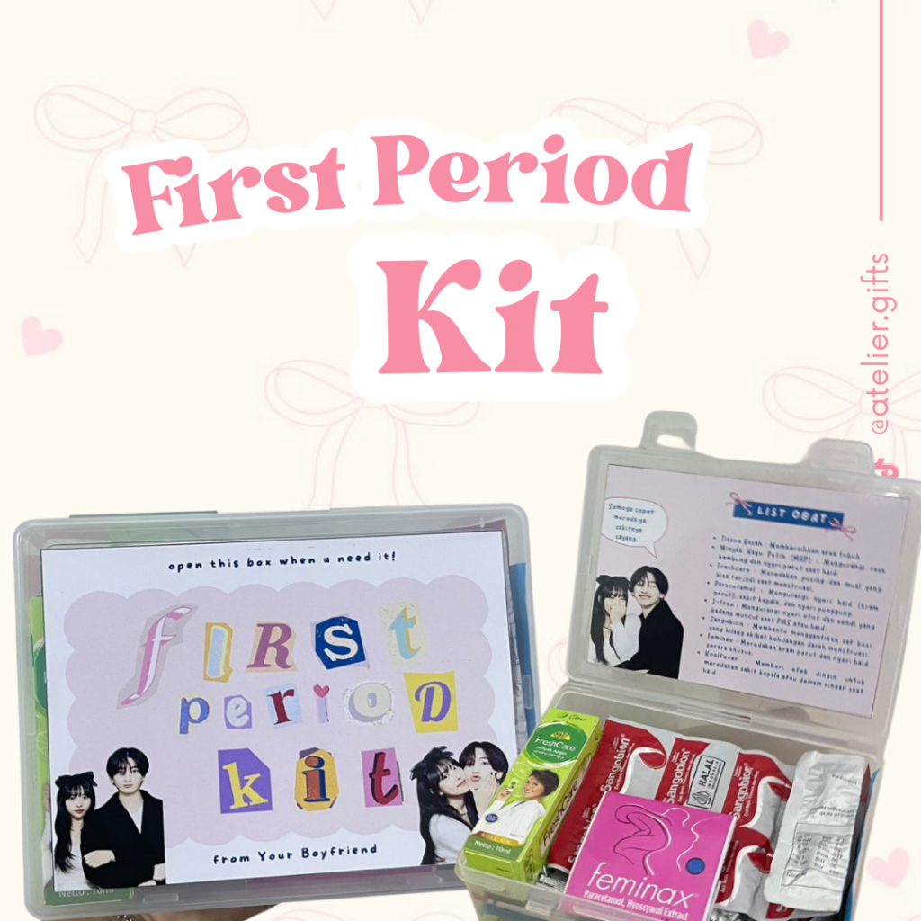 Jual First Period Kit I | Custom Gift | Gift Ideas for Girlfriend ...