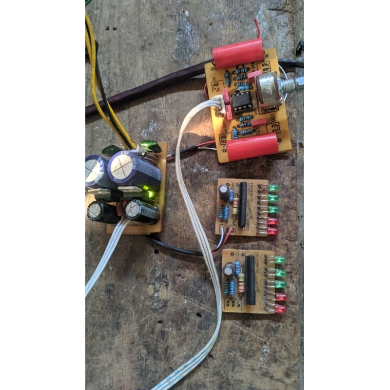 Jual led vu display psu simetris gain preamp | Shopee Indonesia
