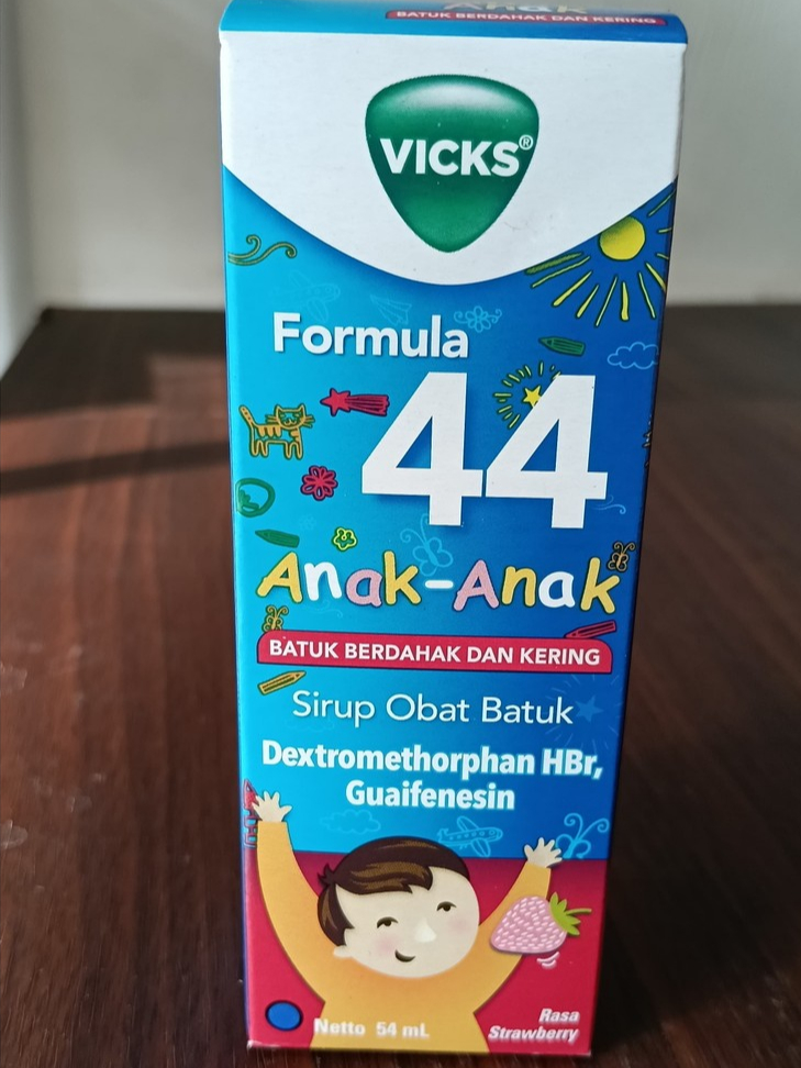 Jual VICKS Formula 44 Anak-Anak BATUK BERDAHAK DAN KERING Sirup Obat ...