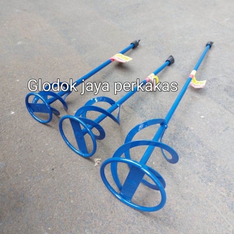 Jual Mixer alat pengaduk semen mortal dan cat 40 60 100 cm multi fungsi ...