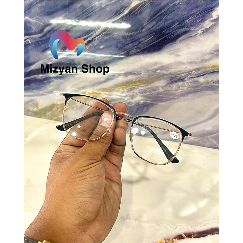 Jual Kacamata Baca/plus/rabun dekat Cat Eye Gagang besi pria dan wanita ...