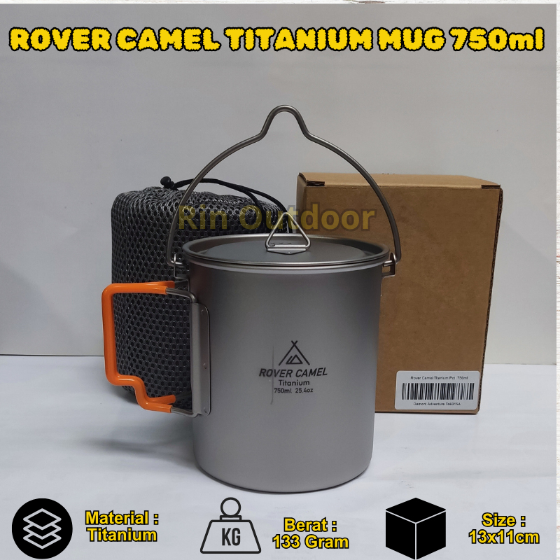 Jual Mug Titanium Rover Camel Gelas Cangkir 750ml Sama Seperti Tomshoo ...