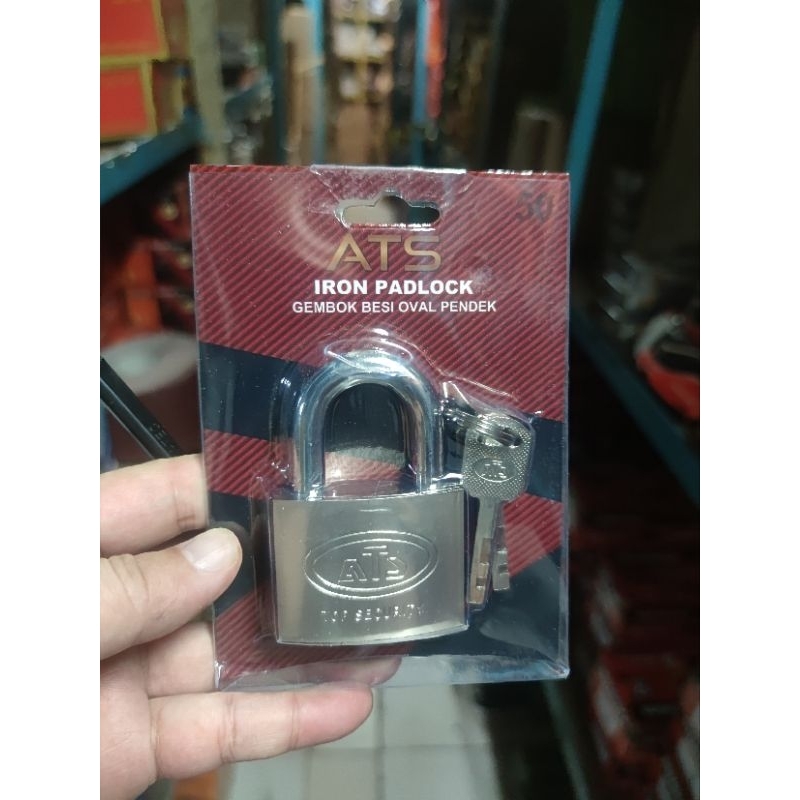 Jual GEMBOK NEKEL ATS PENDEK PANJANG 30 40 50 60 / SATUAN | Shopee ...