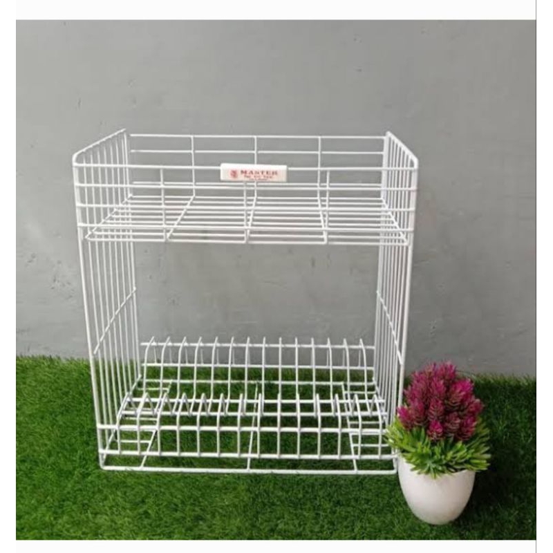Jual Rak Piring Mini, plus kotak tissue putih | Shopee Indonesia