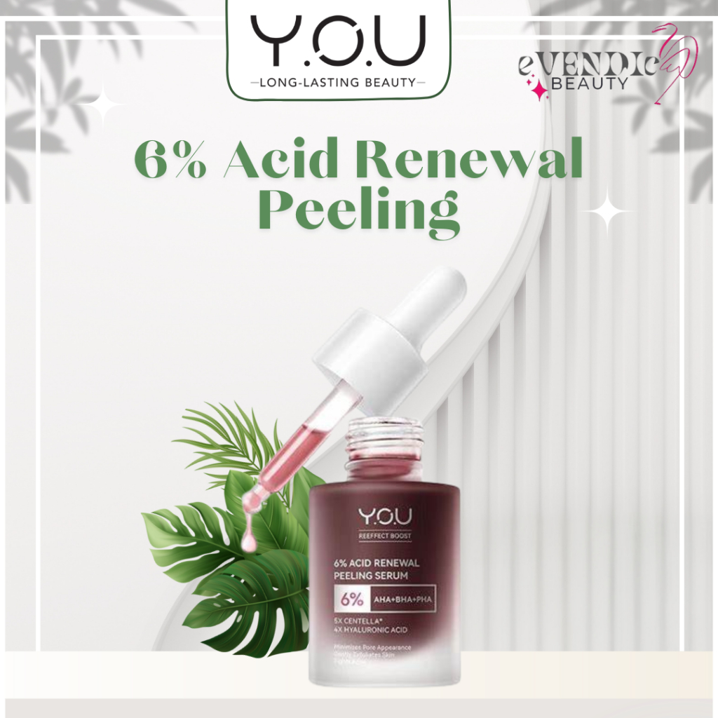 Jual READY YOU 6% ACID RENEWAL PEELING SERUM AHA BHA PHA Serum ...
