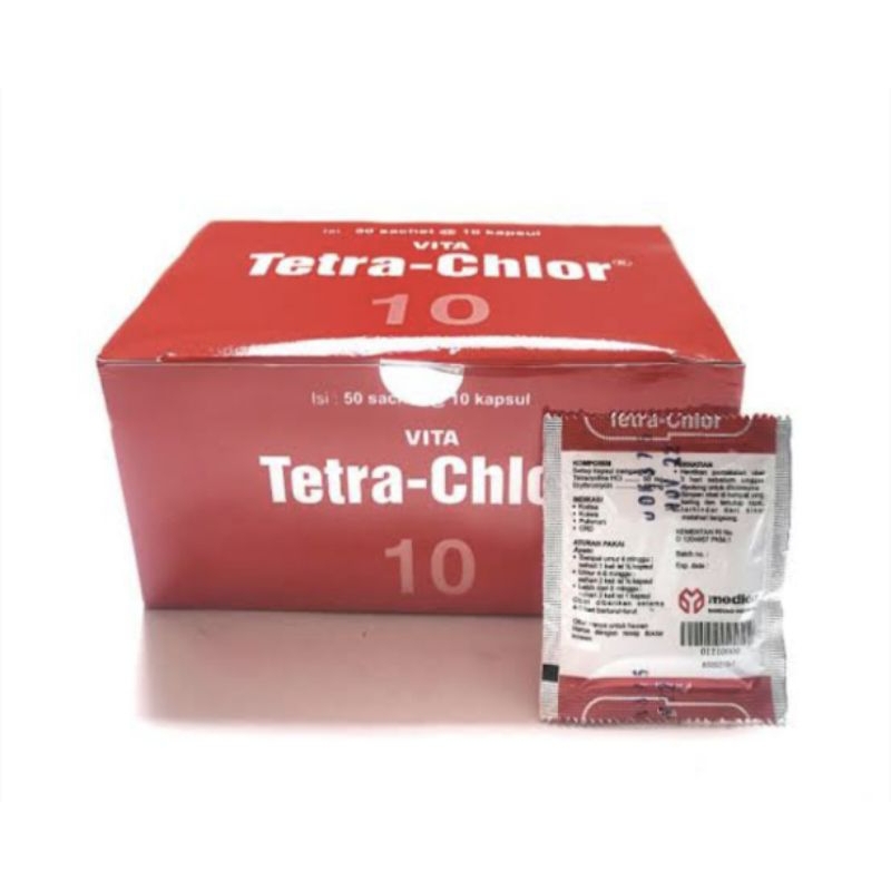 Jual TETRA-CHLOR TETRACHLOR OBAT UNGGAS AYAM ENTOK BEBEK ITIK CRD SNOT ...