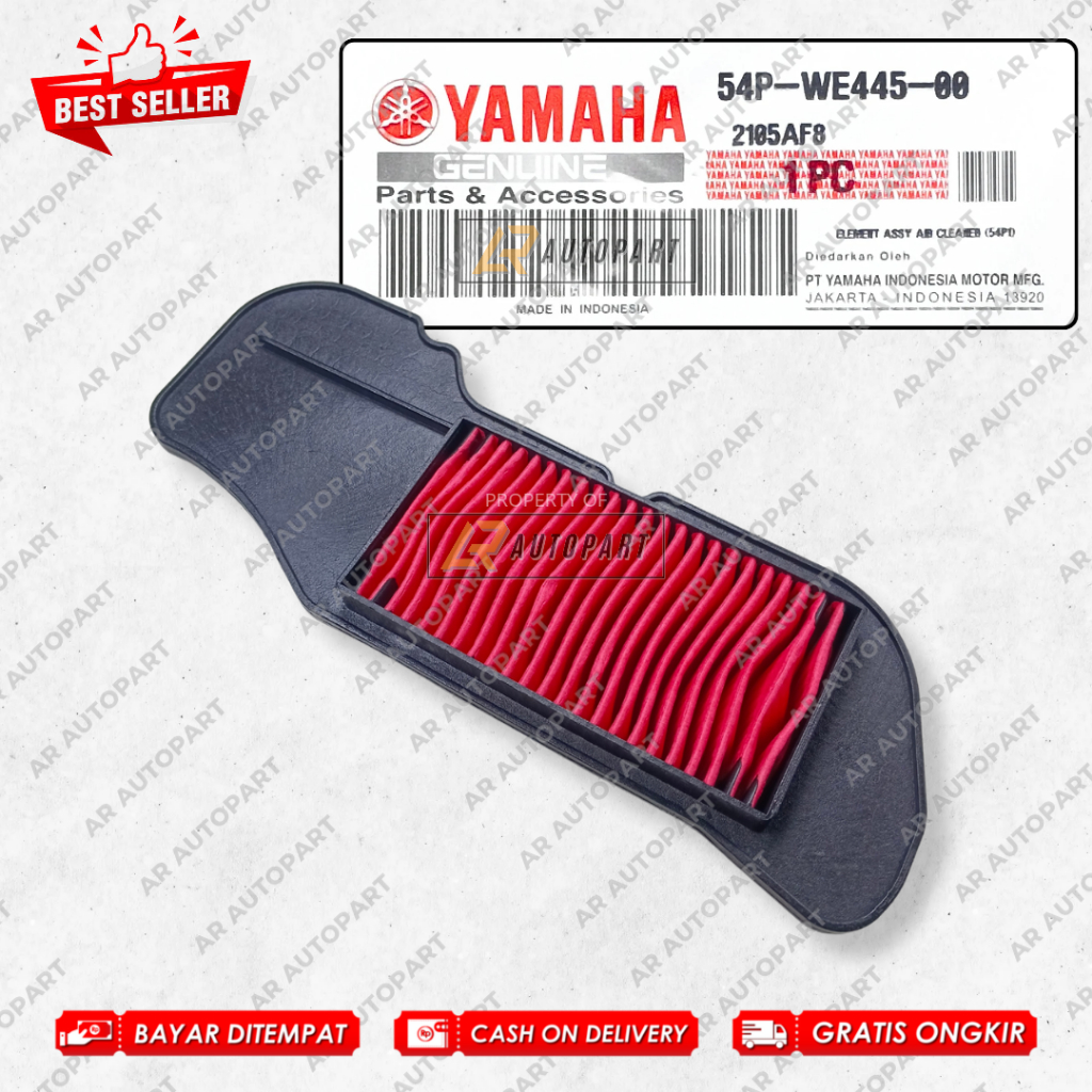 Jual AR__ Filter Udara Mio J, Mio GT, Soul GT, Fino F1, X-Ride/54P ...