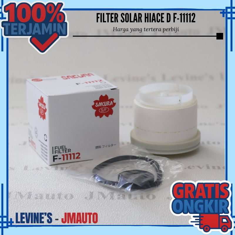 Jual filter solar innova diesel sakura F-1112 / filter solar fortuner ...