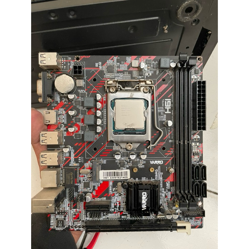 Jual MOTHERBOARD H61 + i5 3470 SECOND MOBO H61 LGA 1155 | Shopee Indonesia