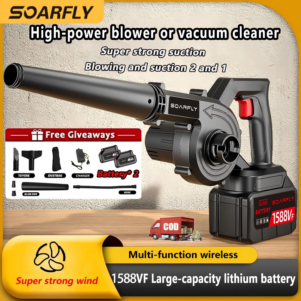 Jual SOARFLY Mesin Blower Angin 688VF/1588VF Blower 2 In 1 Blower ...