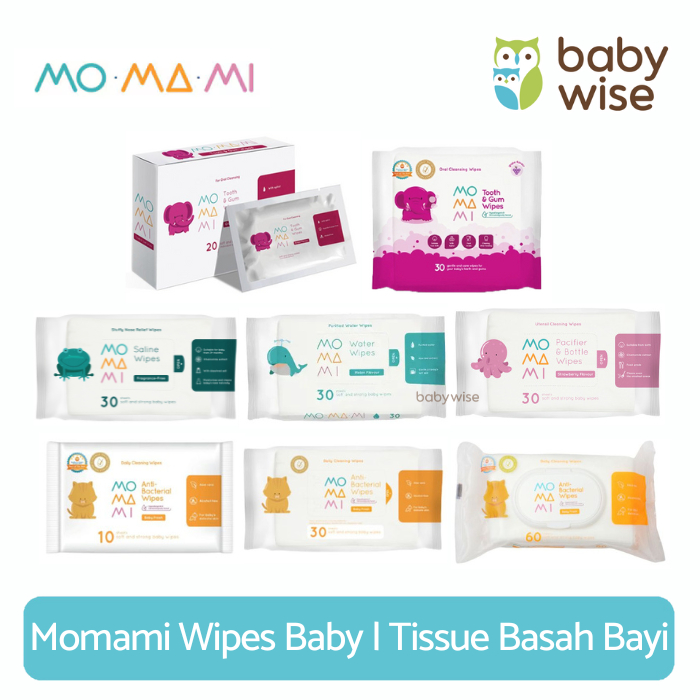 Jual Momami Wipes Baby | Tissue Basah Bayi - Tisu Basah Bayi | Shopee ...