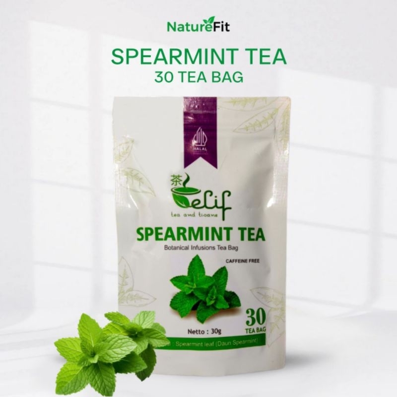 Jual ELIF TEA AND TISANE Spearmint Tea | Spearmint Tea Untuk Jerawat | Teh Spearmint | Pure ...