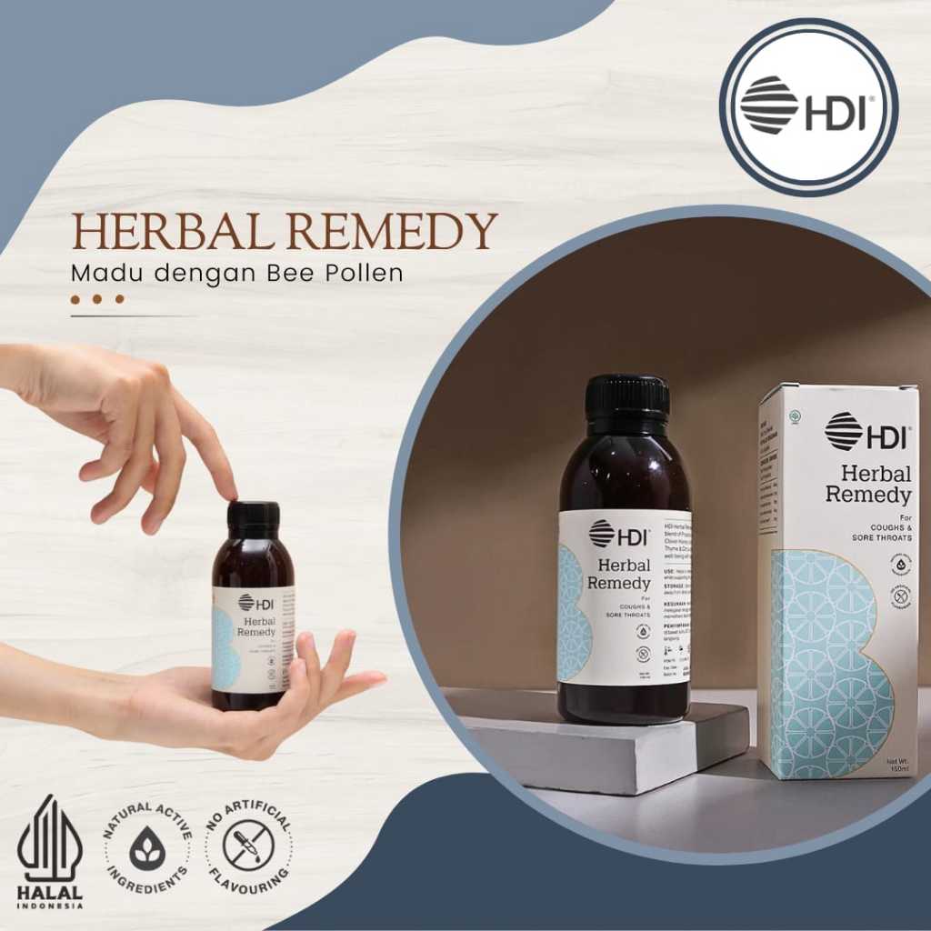 Jual READY HDI Herbal Remedy • Obat Batuk Premium ( Original By HDI ...