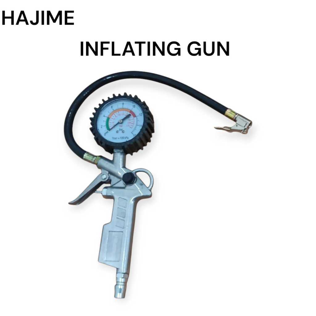 Jual HAJIME - Pressure Gun Alat Pengisi dan Mengukur Udara Ban | Shopee ...