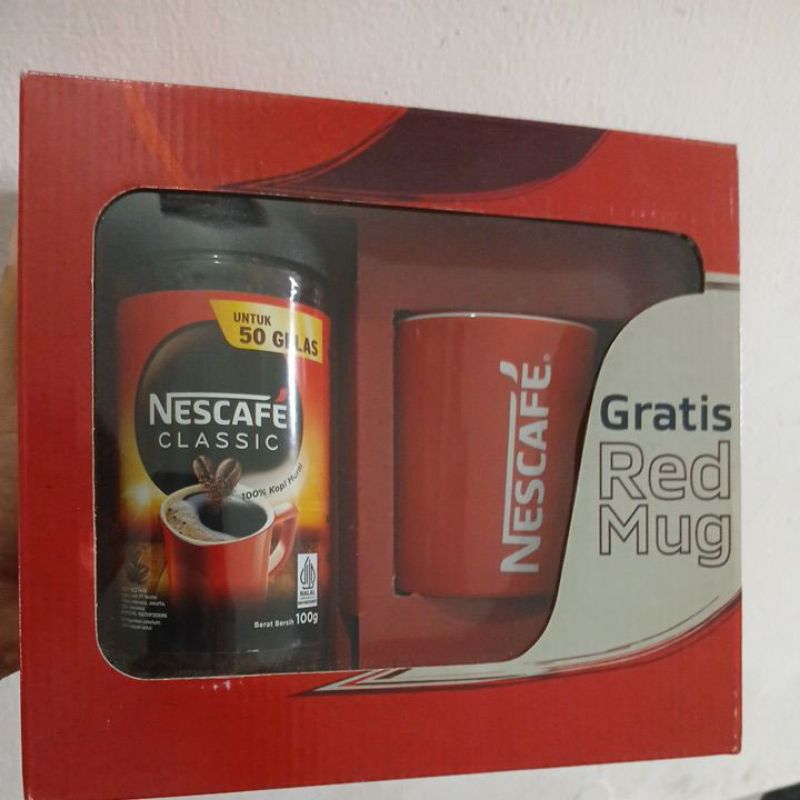 Jual Nescafe limited bundle with red mug | Shopee Indonesia