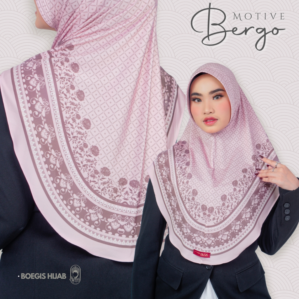 Jual Jilbab Bergo Instan Motif Daily Hijab Jersey Premium Murah Lembut ...