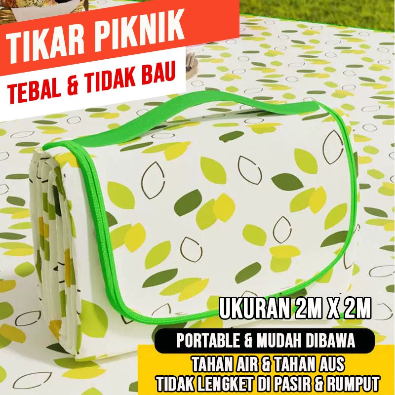 Jual NEW PRODUCT TIKAR PIKNIK UKURAN 2M X 2M/ ALAS PIKNIK /TIKAR PANTAI ...