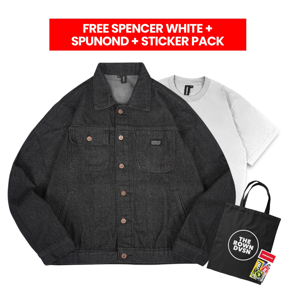 Jual [GRATIS SPENCER WHITE + TOTEBAG SPUNBOND + STICKER PACK] Rown ...