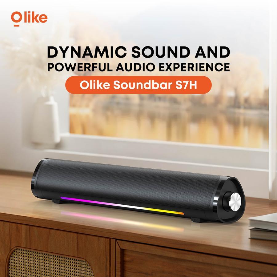 Jual OLIKE S7H Speaker Bluetooth + LED Input USB/TF/AUX 1800mAh ...
