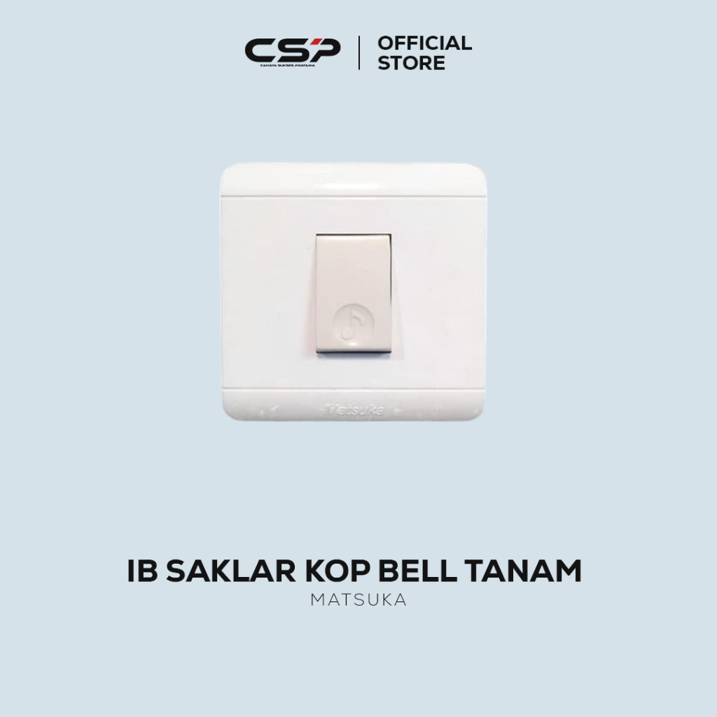 Jual IB Saklar Kop Bell Tanam Matsuka | Shopee Indonesia