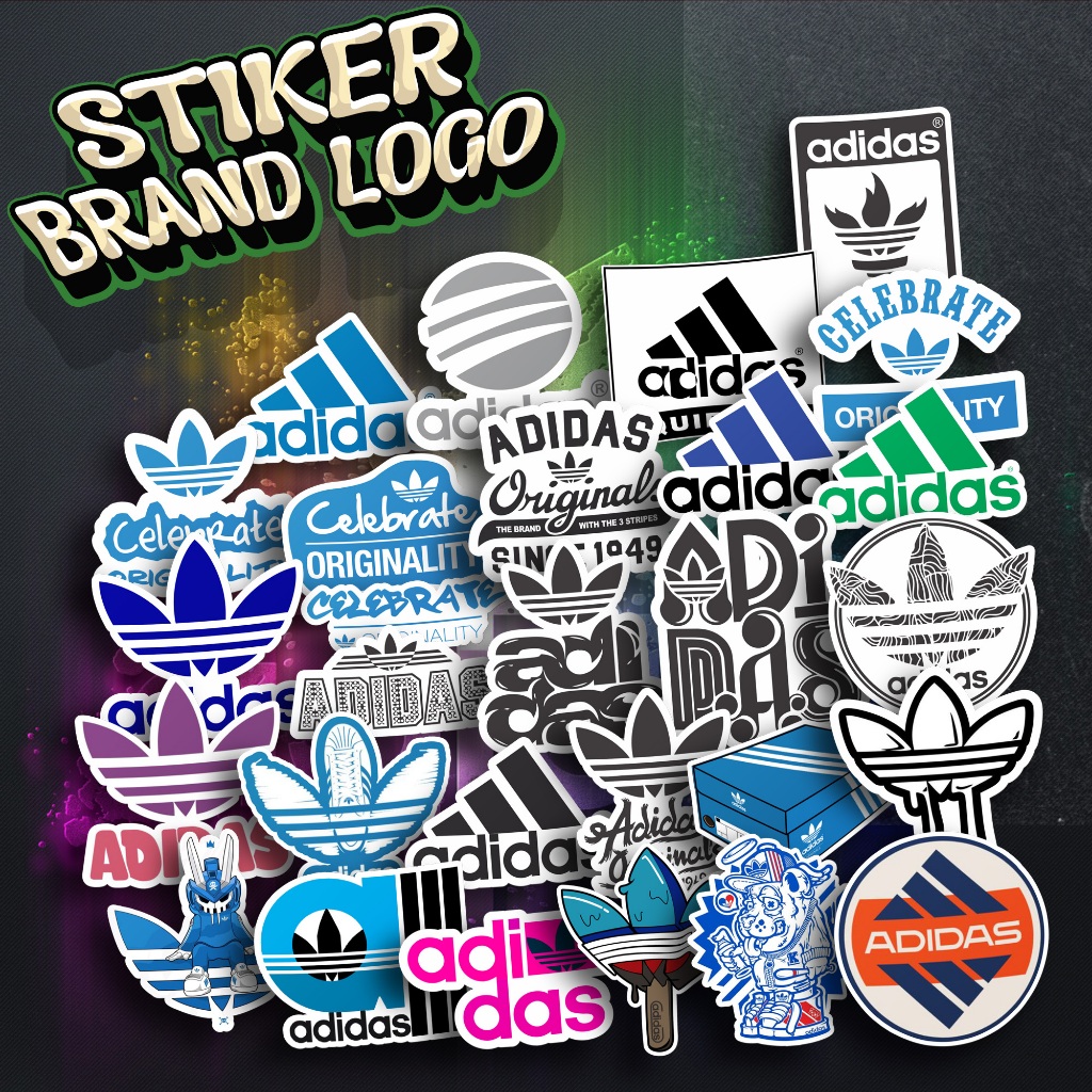 Jual Adidas Stiker Cutting Logo Trefoil Vinyl Die-Cut | Shopee Indonesia