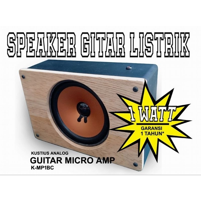 Jual Ampli Gitar Mini dengan tampilan klasik, speaker 4 inch 1 watt ...