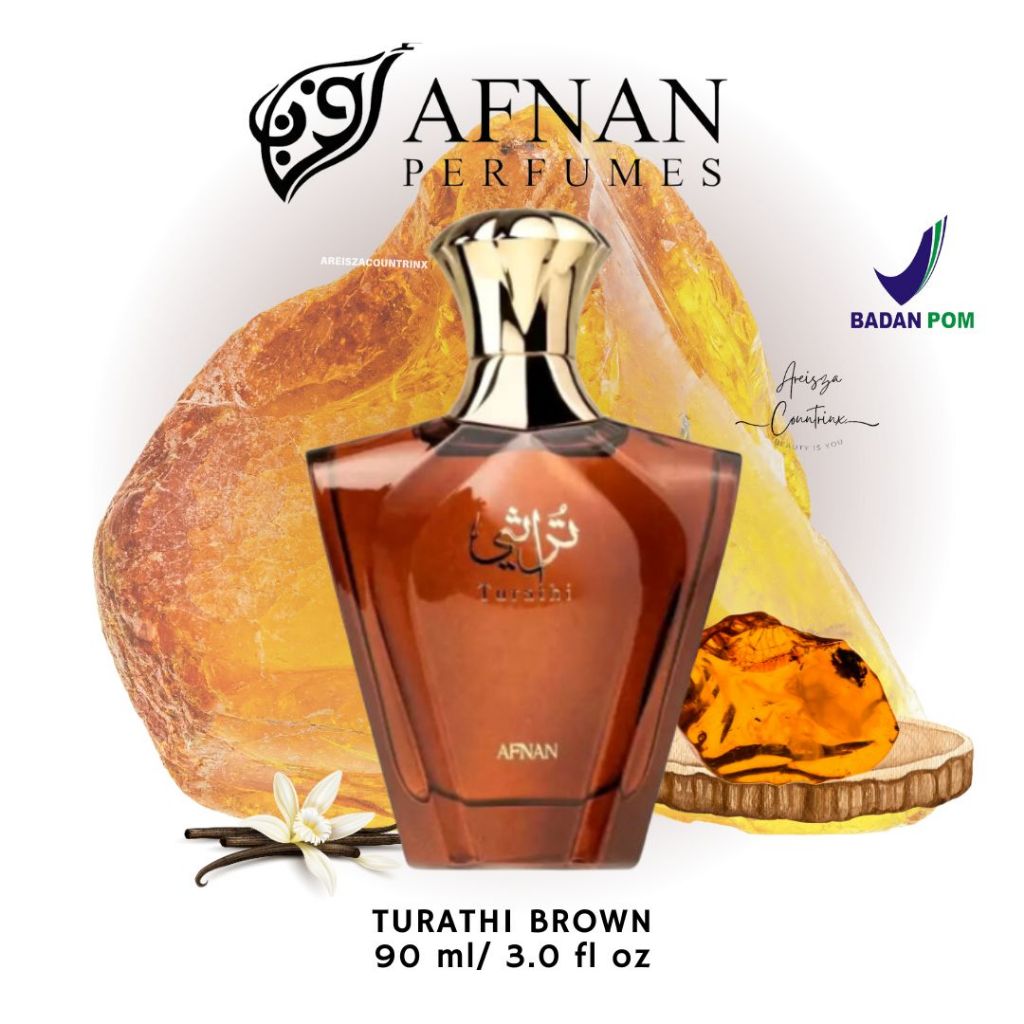 Jual Parfum Afnan Turathi Brown Perfume for Men EDP 90ml | Shopee Indonesia