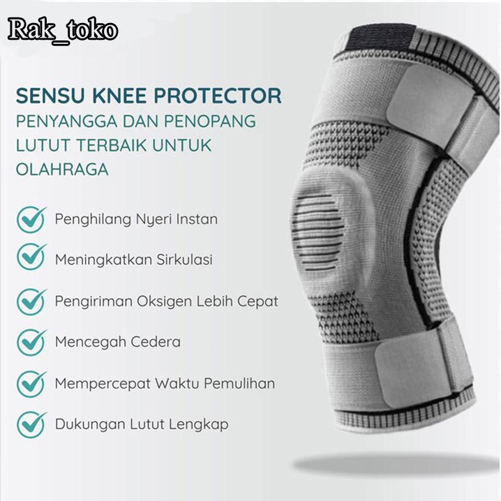 Jual Knee Protector Pelindung Lutut untuk Perlengkapan fitness/ Knee ...