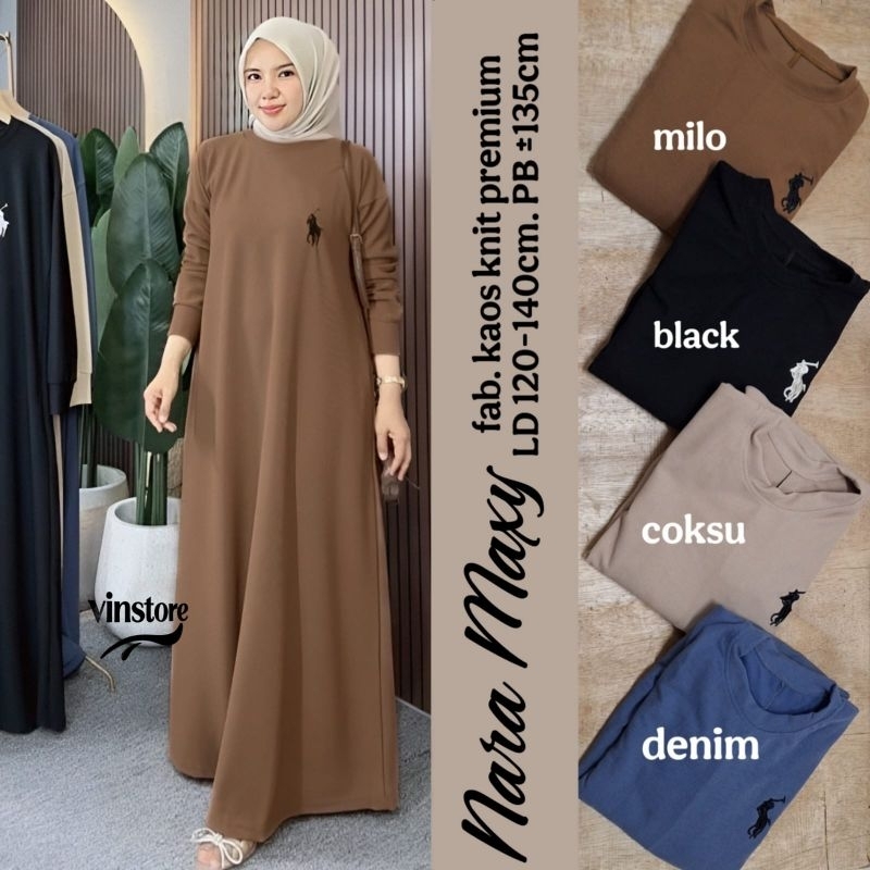 Jual Nara maxy by Vinstore||maxy dress ukuran di deskripsi gambar | Shopee Indonesia