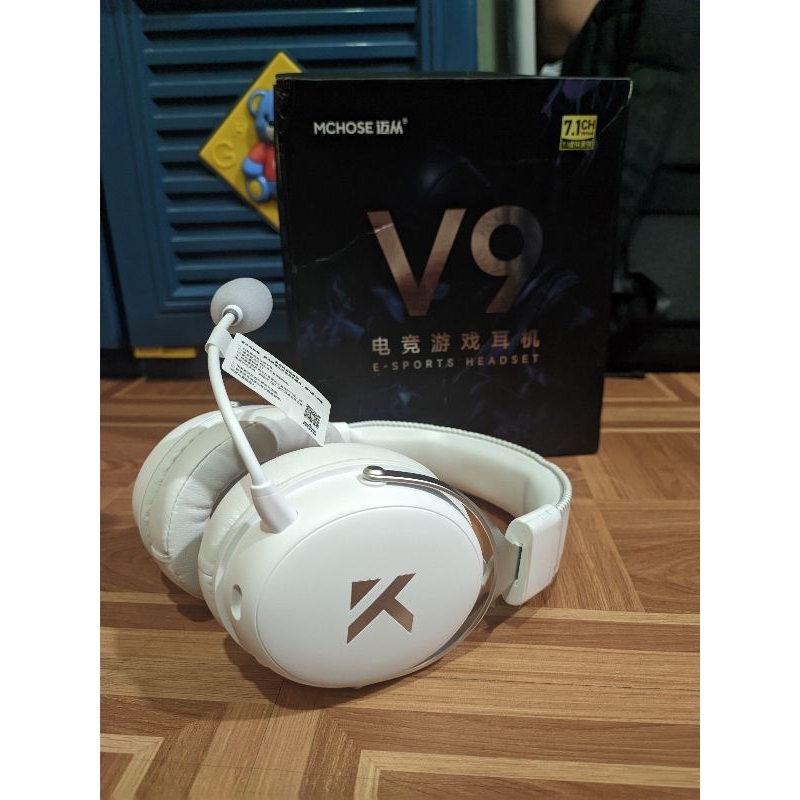 Jual MCHOSE V9 Pro Wireless Gaming Headset | Shopee Indonesia