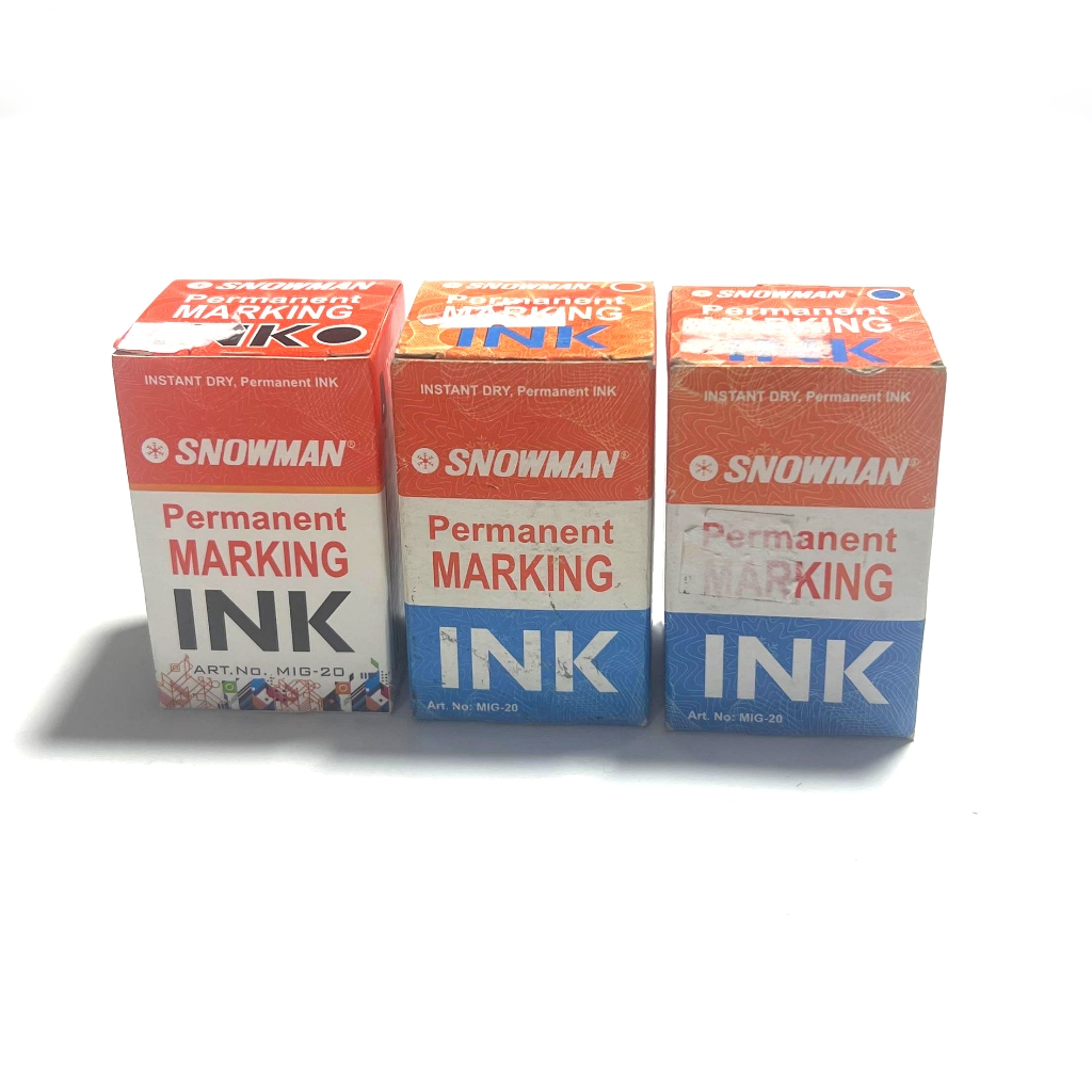 Jual Isi Ulang Tinta Refill Ink Spidol Permanent SNOWMAN | Shopee Indonesia