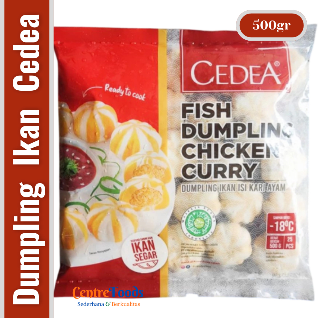 Jual Dumpling Ikan isi Kari Ayam- Fish Dumpling Chicken Curry CEDEA ...