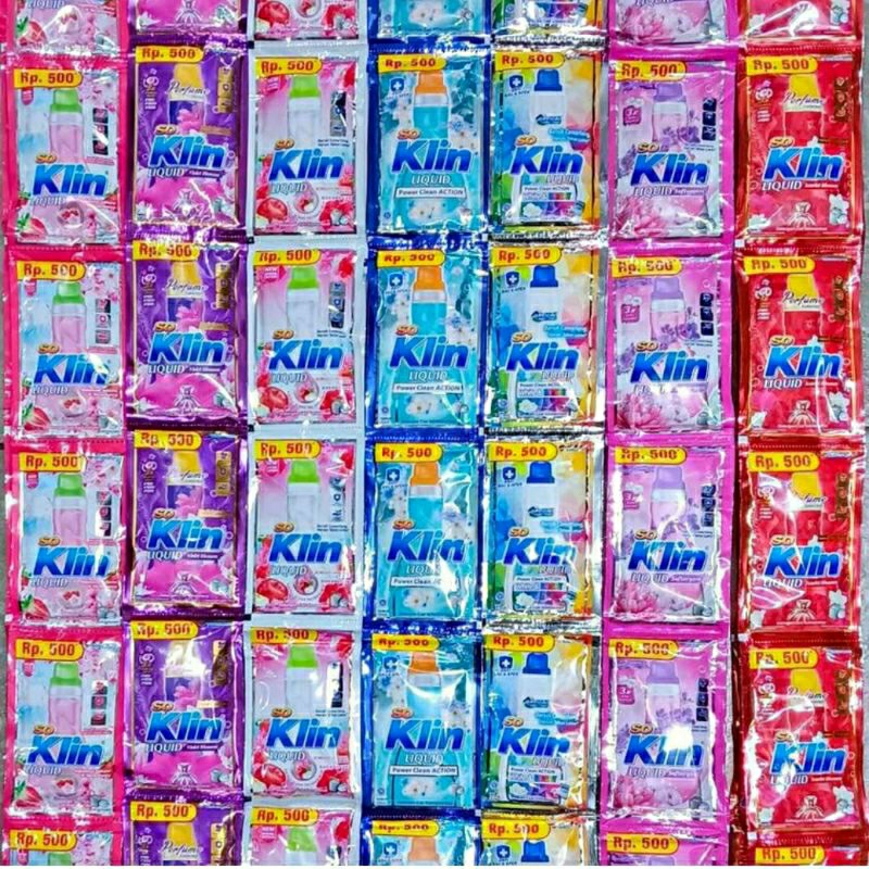 Jual SOKLIN LIQUID 500 /renteng isi 12 sachet | Shopee Indonesia