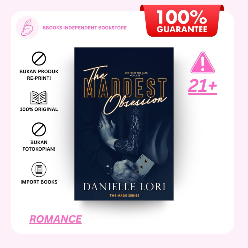 Jual BBOOKS — NOVEL ENGLISH THE MADDEST OBSESSION DANIELLE LORI ...