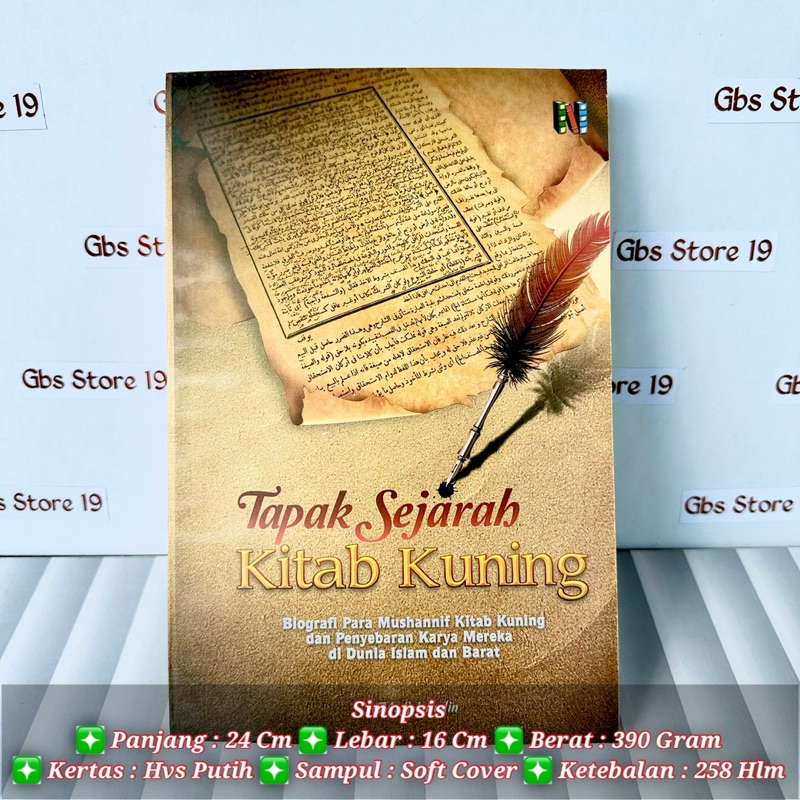 Jual Tapak Sejarah Kitab Kuning Biografi Para Mushonif Kitab Kuning ...