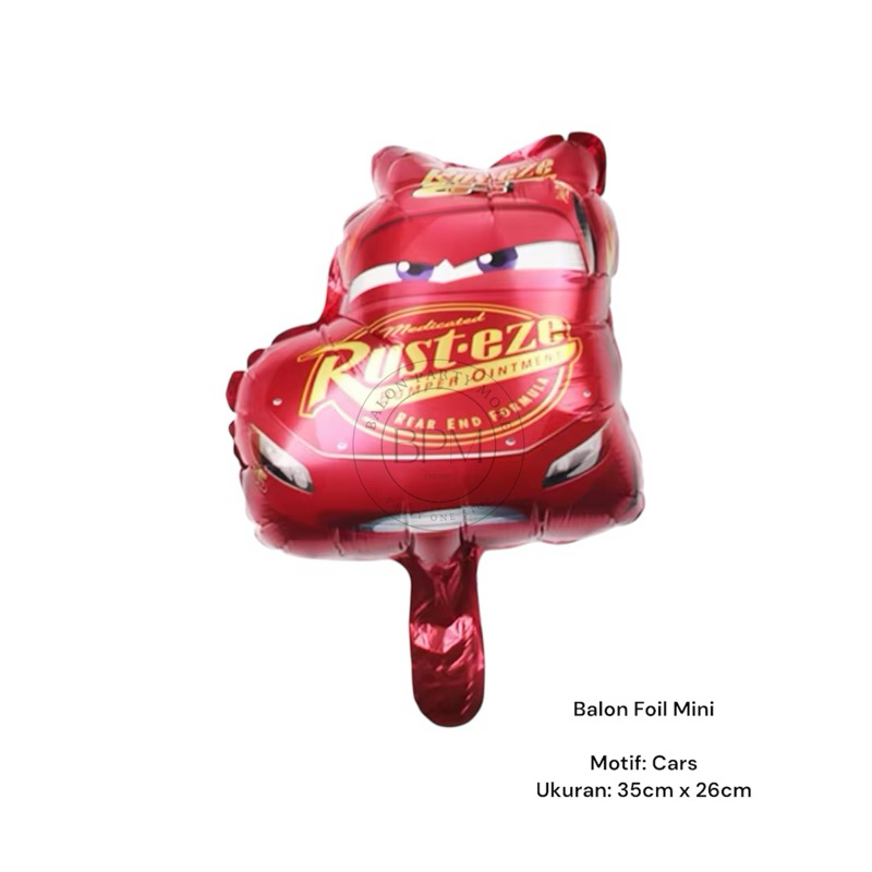 Jual (PER PCS CARS) BALON FOIL KARAKTER CARS MOBIL BALAP MOBIL / BALON ...