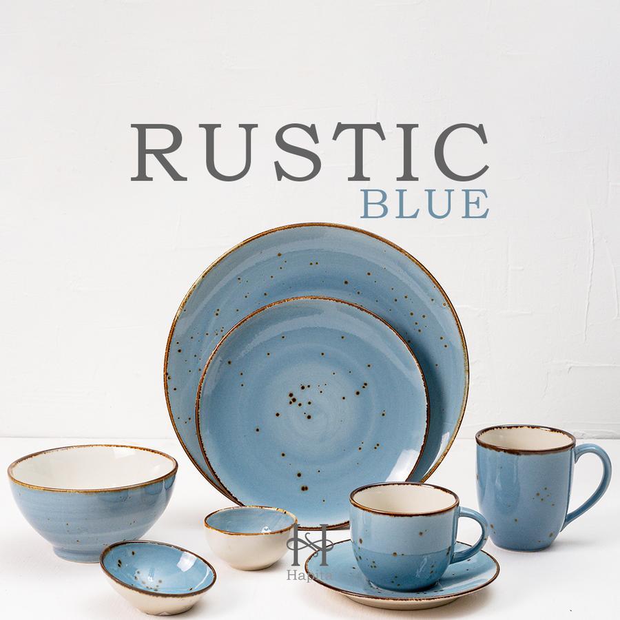 Jual HAPITA Rustic Blue - BKH Set Tableware Keramik Piring Mangkuk ...