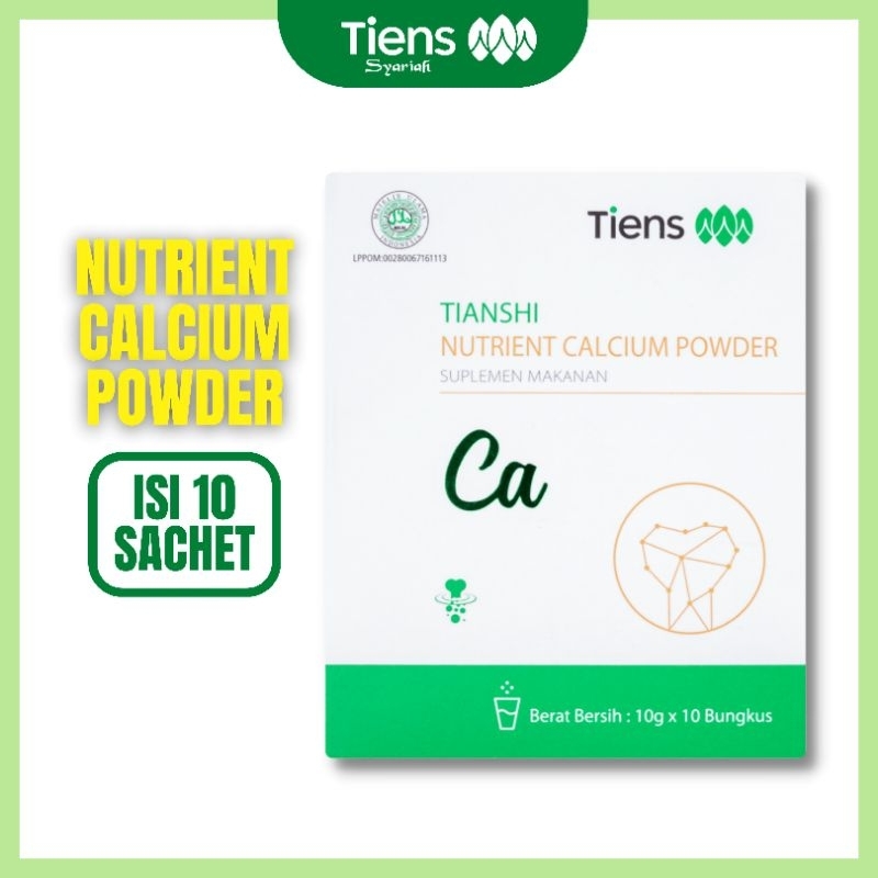 Jual TIENS Nutrient Calcium Powder 1 Box isi 10 sachet / Susu Tulang ...