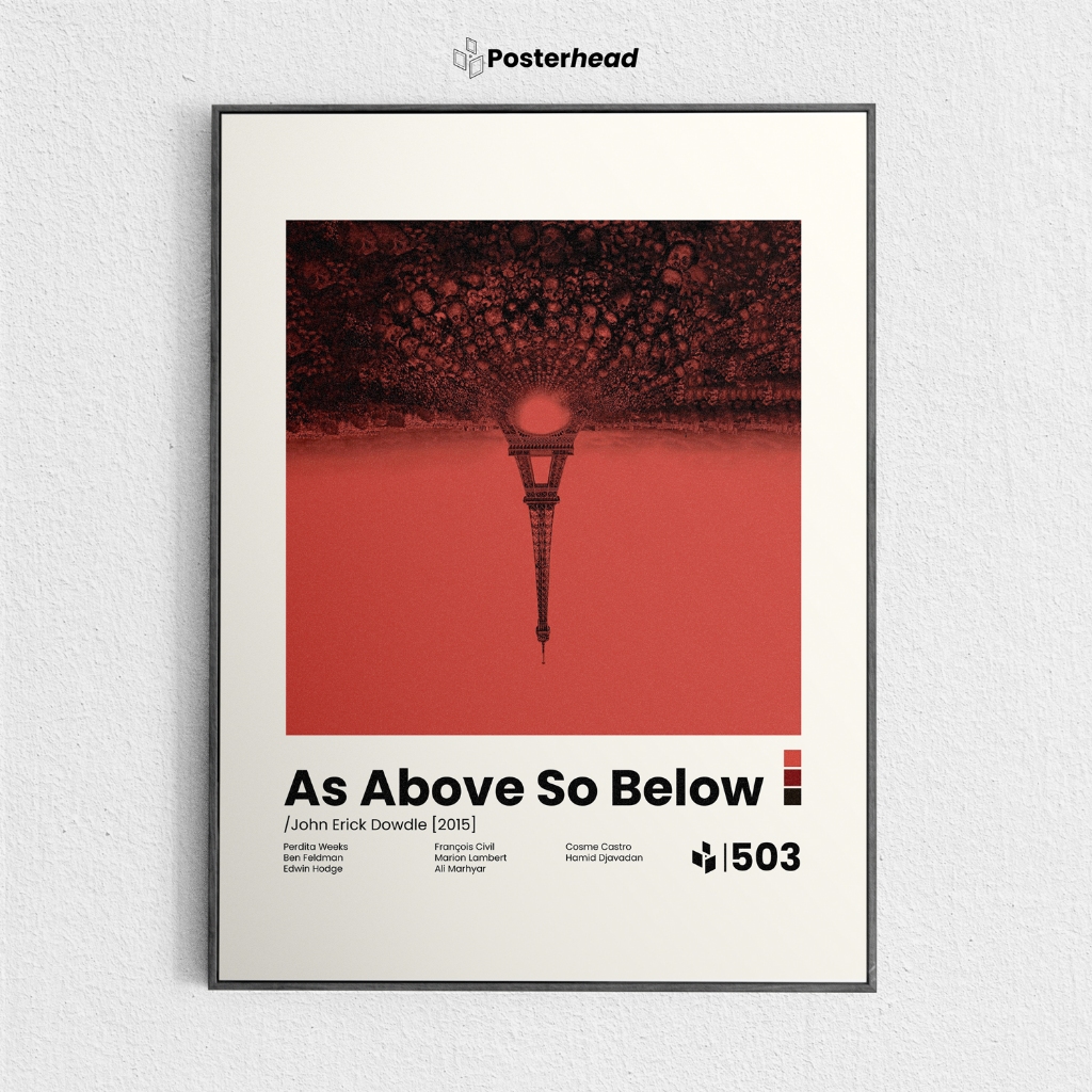 Jual Poster Film - As Above So Below - Frameblock - Posterhead | Shopee ...