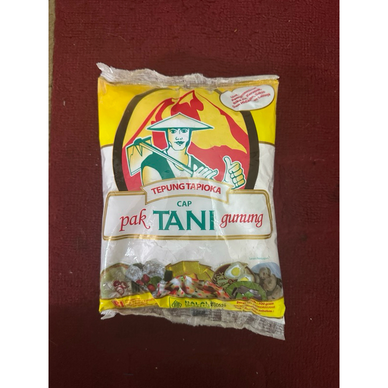 Jual tepung tapioka pak tani 500gr | Shopee Indonesia
