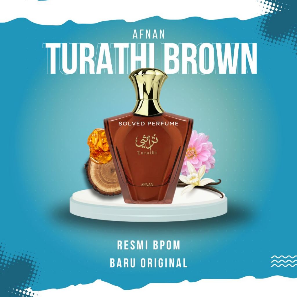 Jual Parfum Turathi Brown by Afnan for men EDP Original | Shopee Indonesia