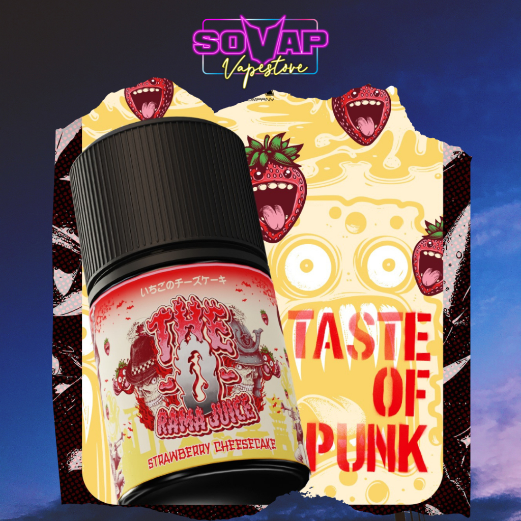 Jual The O Rama Strawberry Cheesecake 3mg & 6mg 60ml | The O Rama Japan ...