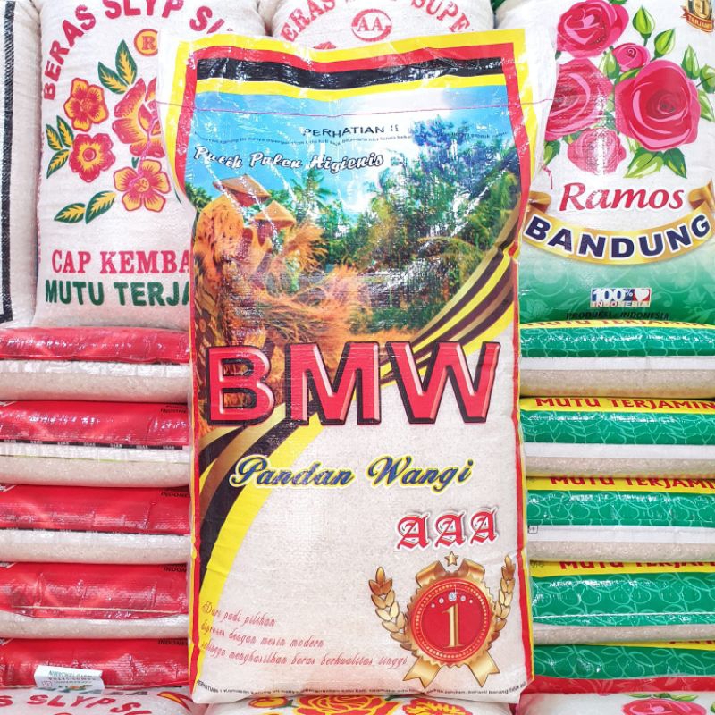 Jual BERAS BMW AAA PANDAN WANGI 5 KG - 20 KG | Shopee Indonesia