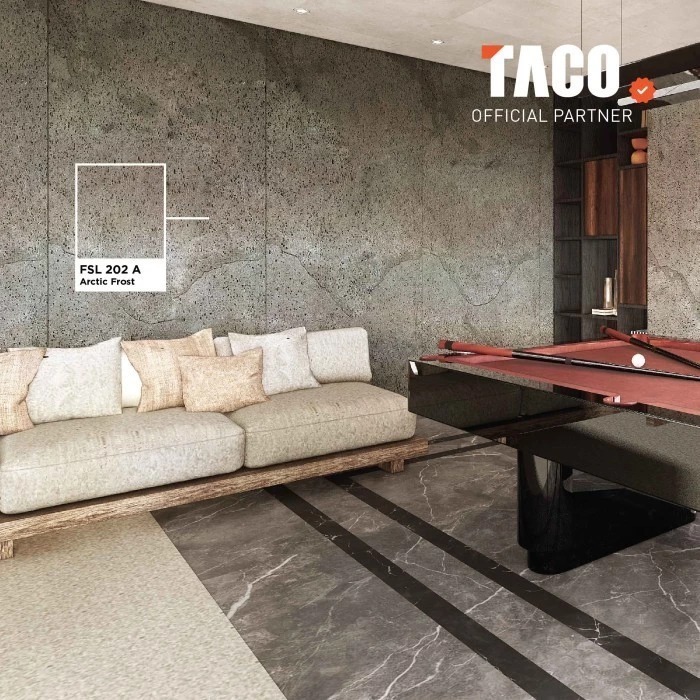 Jual TACO Fideco Wall Panel Stone Veneer Non Translucent Tebal 2mm ...