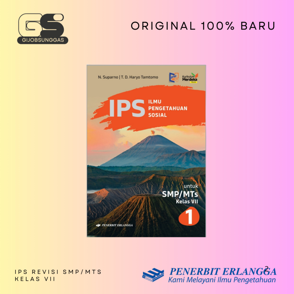 Jual Ilmu Pengetahuan Sosial (IPS) REVISI SMP/MTS KELAS 7 KURIKULUM MERDEKA - ERLANGGA | Shopee ...