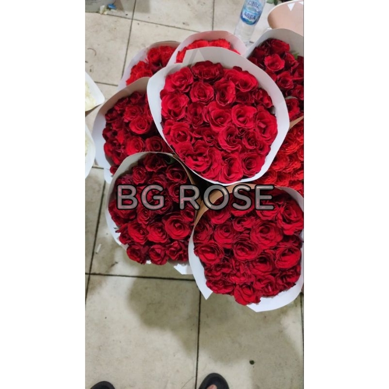 Jual Bunga Mawar Fresh Isi 20 Tangkai Asli Tanpa Duri - By BGrose ...